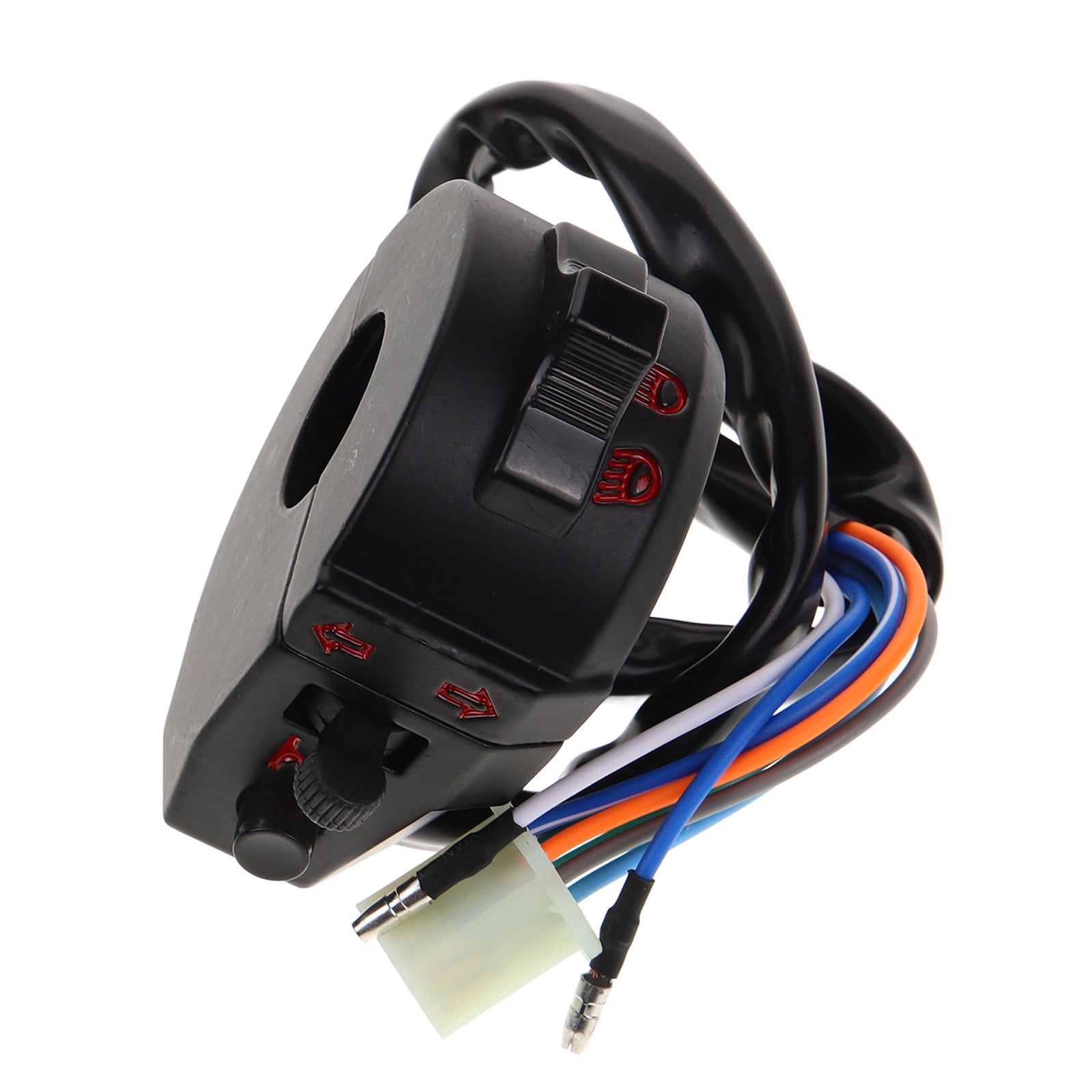 Handlebar Switch Multipurpose Motorcycle Turn Signal Horn Illumination ...