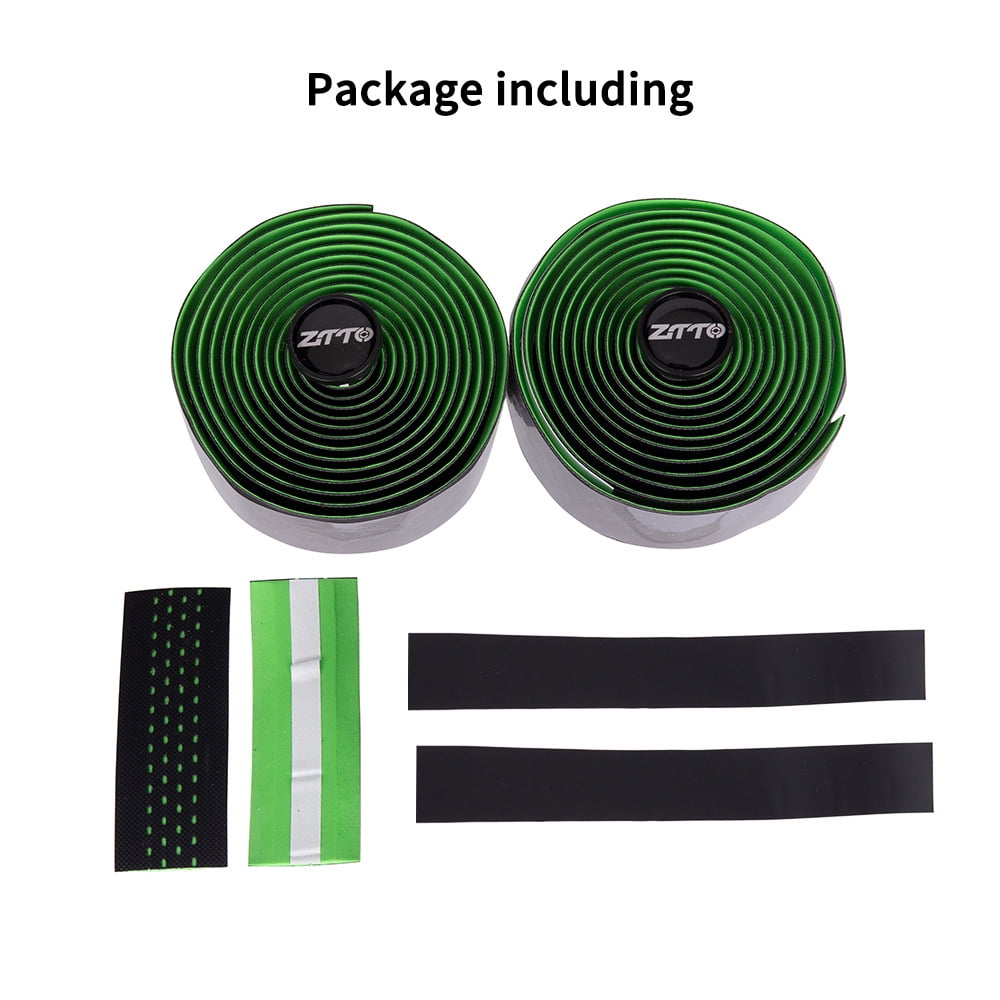 Handlebar Tape,Tape Professional -vibration Huiop Pu Bar Tape With 2 ...