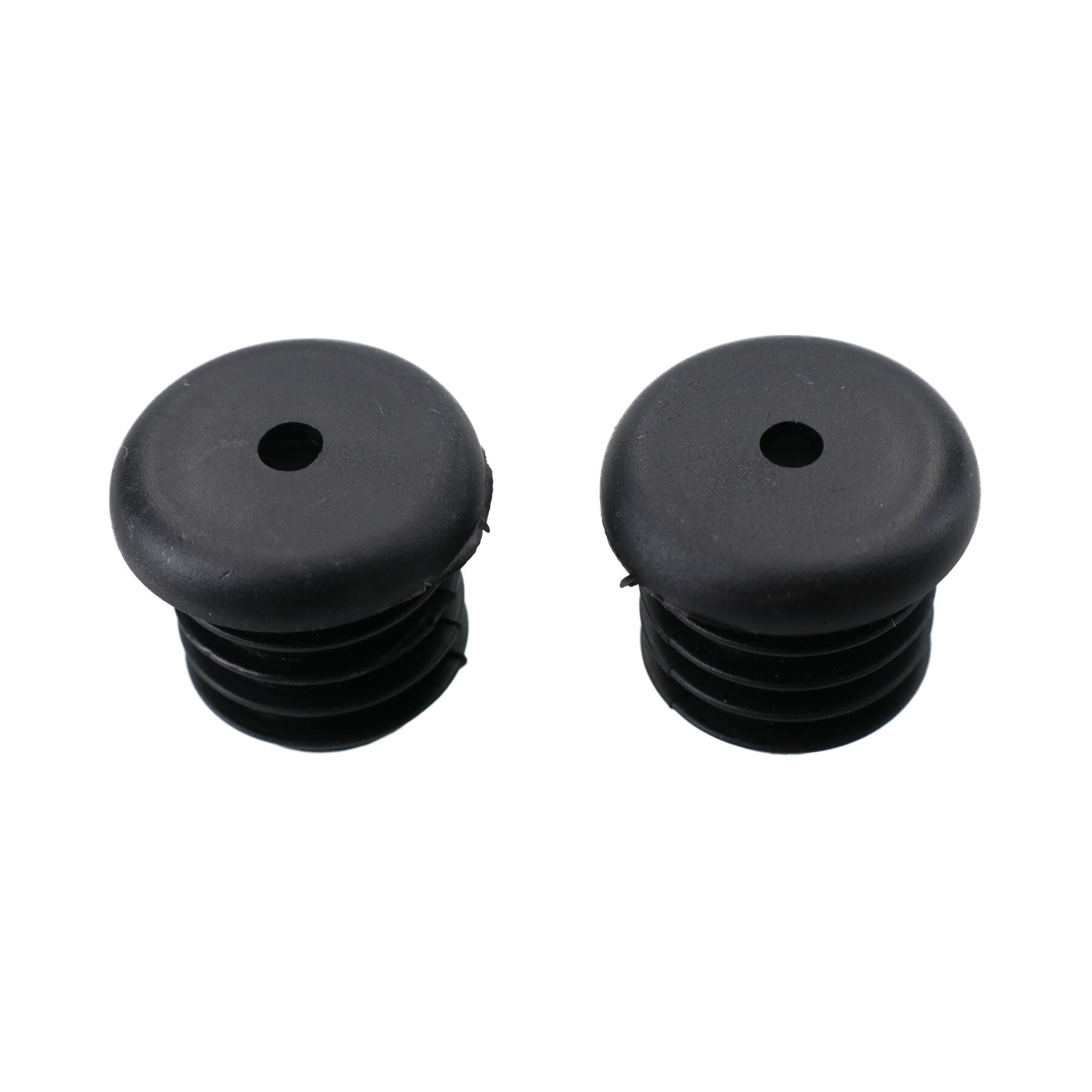 Handlebar Tube Plastic End Plug Black 19mm Push Bung Bar Caps Bike ...