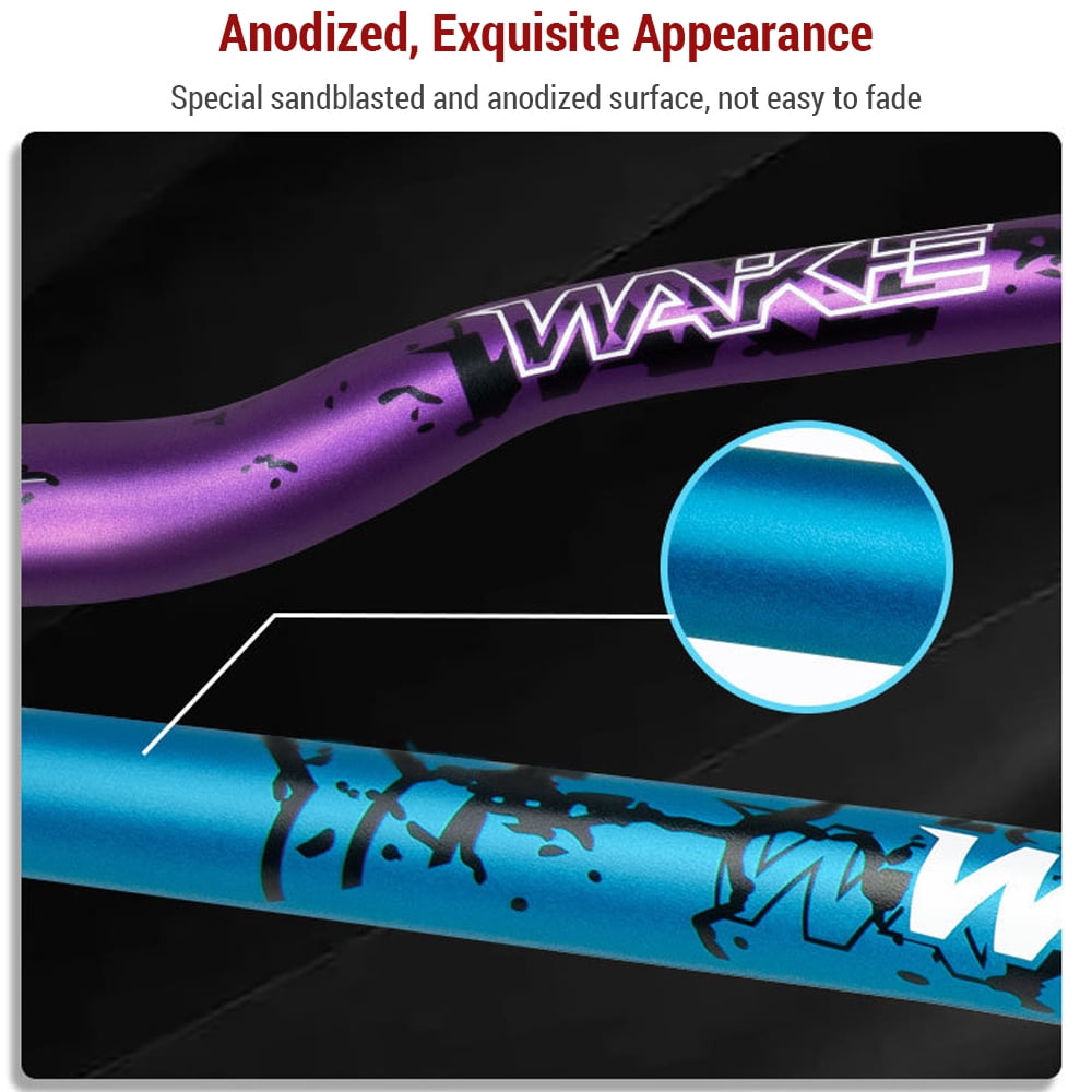 Handlebar,Wide Bar Handlebar Alloy Riser Handlebar 30mm Bar With Rise ...