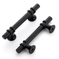 Handles Black Cabinet Pulls 25 Pack 3 Inch Hole Center - Walmart.com