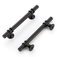 Handles Black Cabinet Pulls 25 Pack 3 Inch Hole Center - Walmart.com