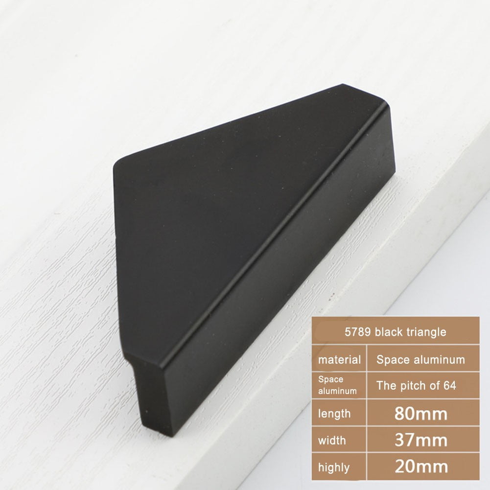 Handles Levers 64Mm Brass Gold Cupboard Door Drawer Handle Half Moon ...