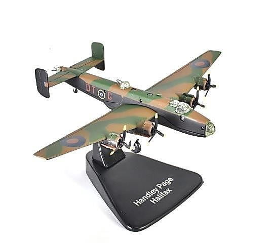 Handley Page Halifax Diecast Model 1:144 scale Ex Mag - Walmart.com