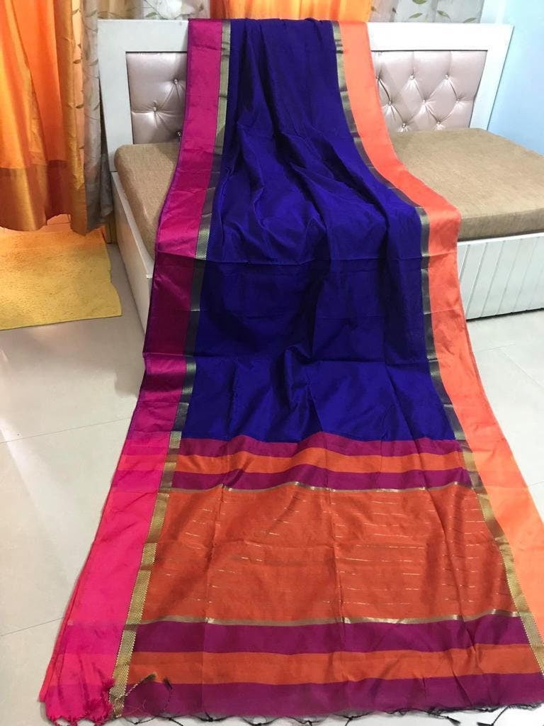 Handloom Maheshwari Cotton silk sarees cotton Sarees,Latest Sambalpuri ...
