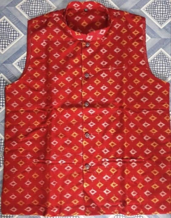 Handloom Sambalpuri Odisha Man Jacket - A Thoughtful Gifted for a ...