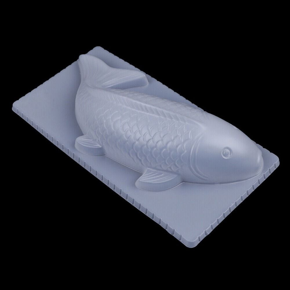 Handmade 3D Koi Fish Shape Pudding Molds Sugarcraft Mold Cake Chocolate ...