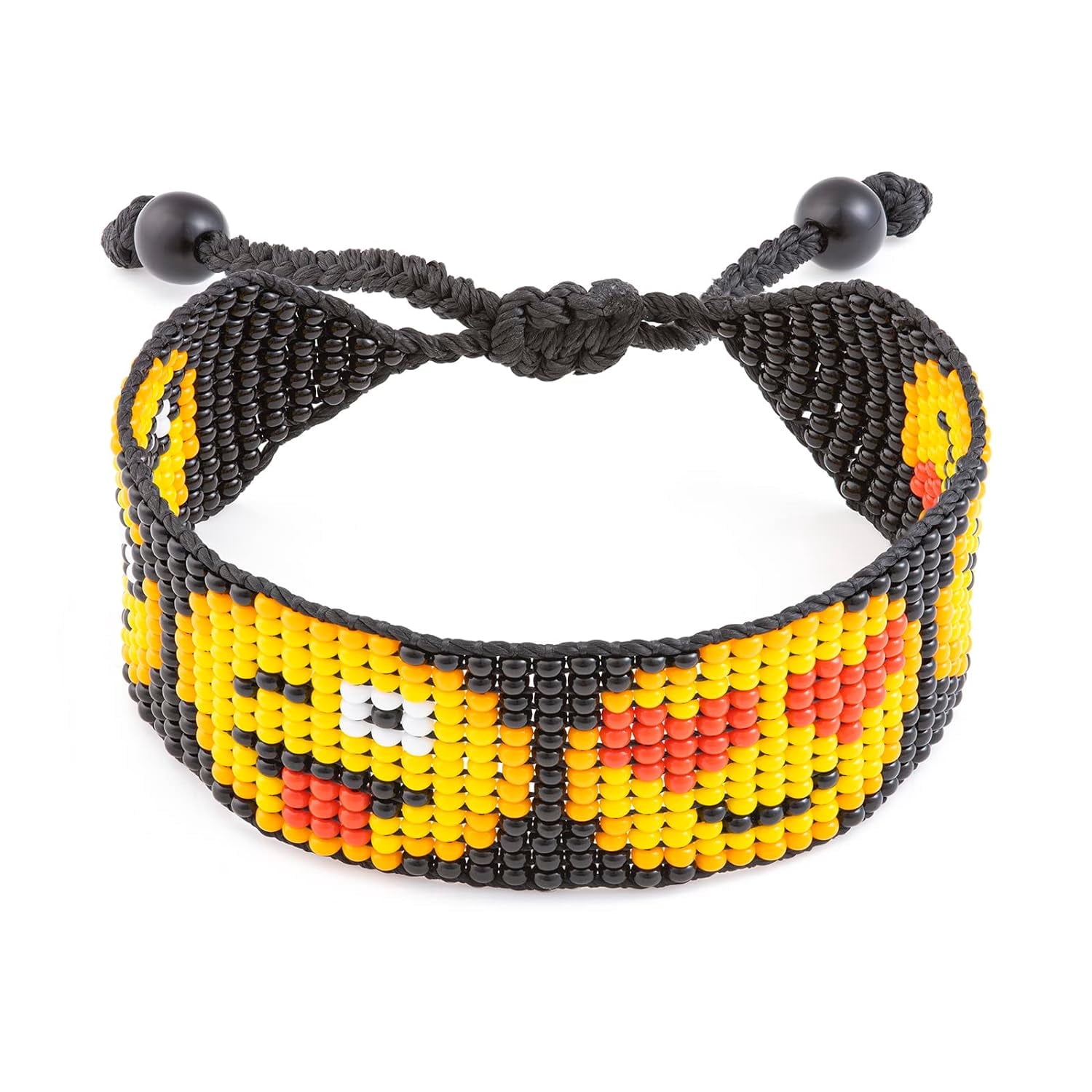 Handmade Adjustable Emoticon Bracelet: Express Your Mood in Style ...