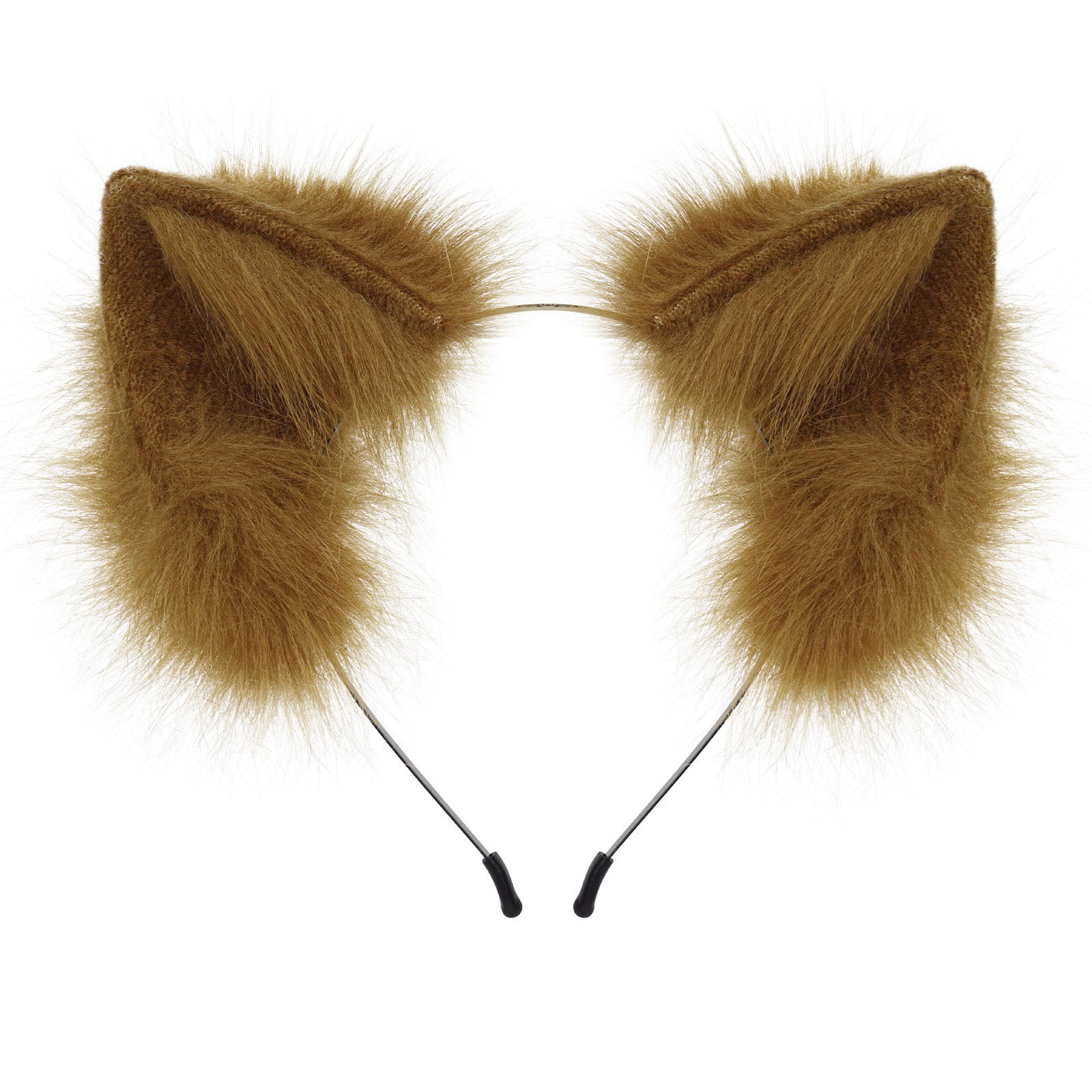 Handmade Animal Cat Ears Headband Furry Wolf Hairhoop Accessory for ...
