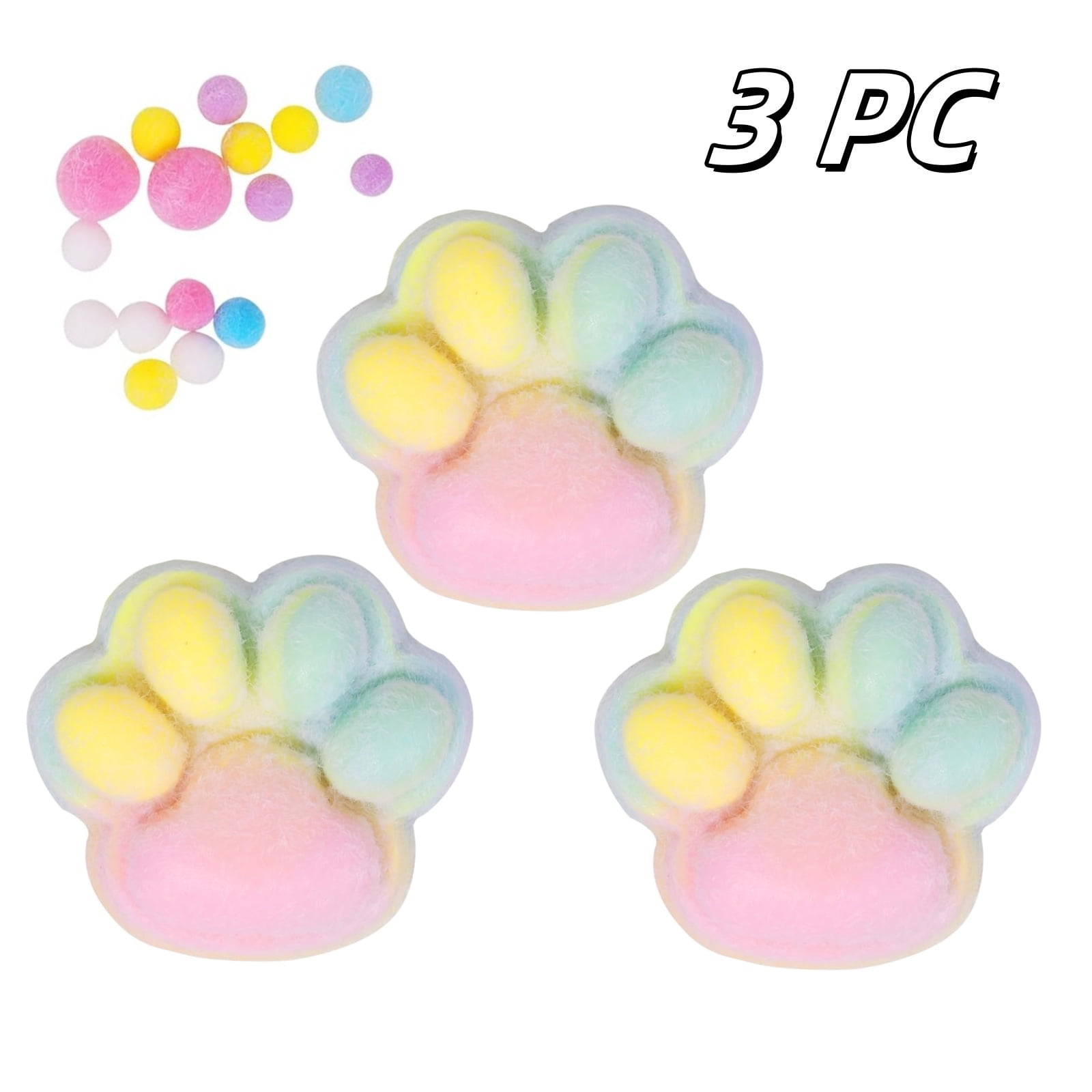 Handmade Big Cat Paw Silicone Squeeze Toys, Cat Paw Taba Squishy, Fufu ...
