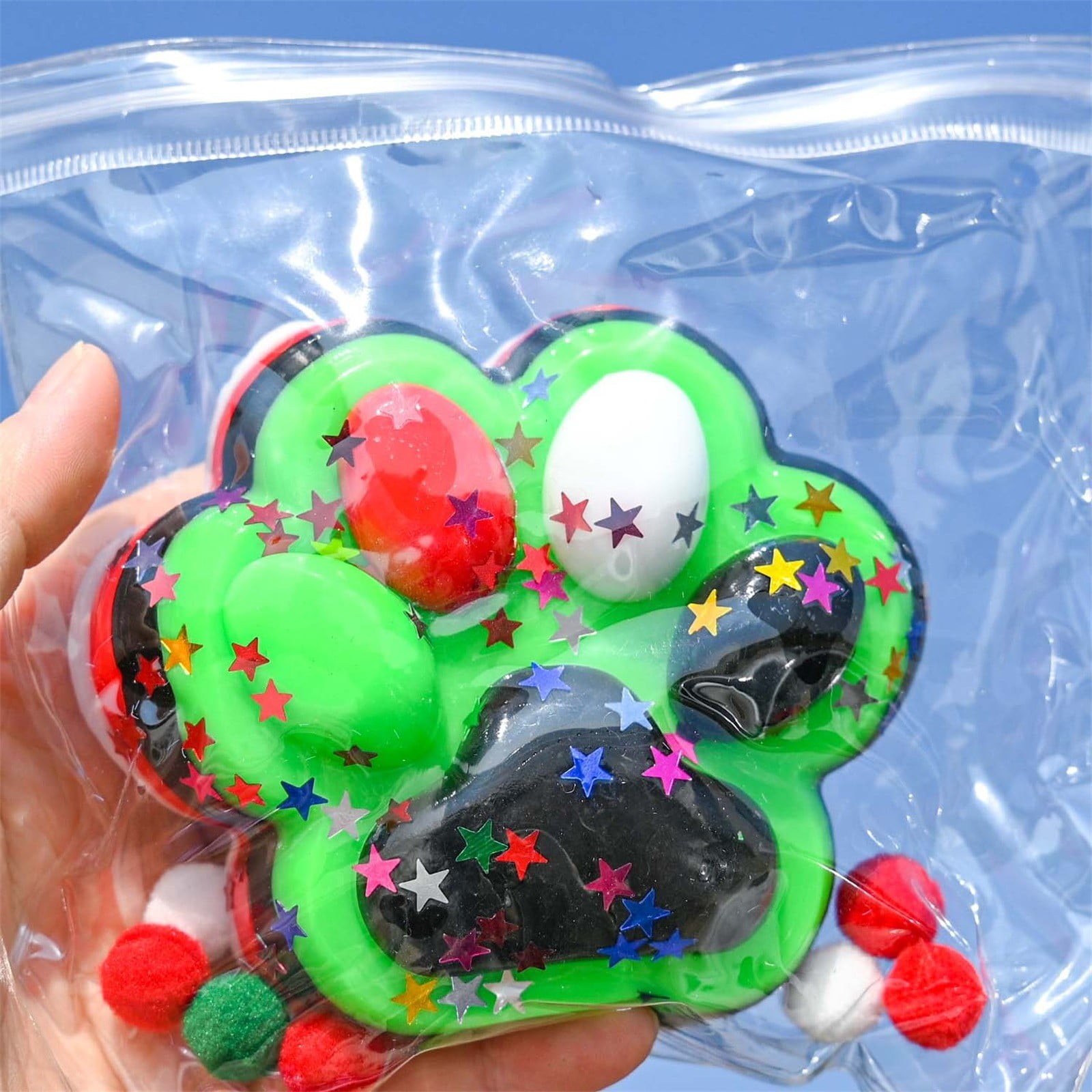 Handmade Big Taba Squishy Ultra Soft Squishy Fidget Toys Samll Cat Paw ...