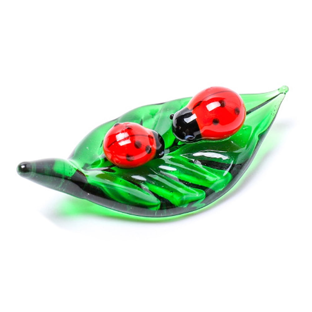 Handmade Blown Glass Insects Art Insects Tiny Figurine Collectibles ...