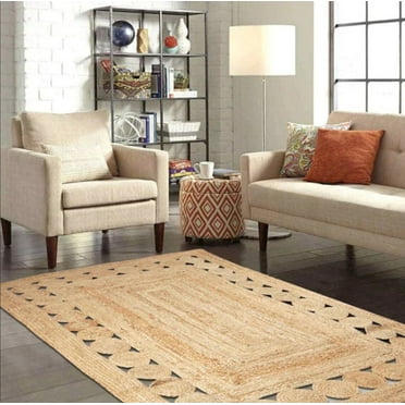 nuLOOM Hand-Woven Rigo Jute Area Rug - Walmart.com