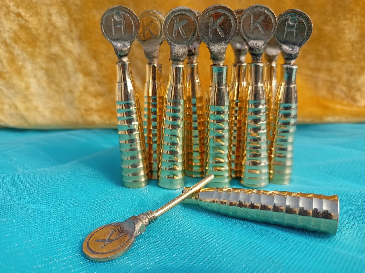 Handmade Brass Surma Dani - Surmadani Eye Kohl Holder Container ...