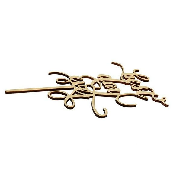 Handmade Cake Topper Lovely Design Bamboo Custom Toppers for Wedding ...