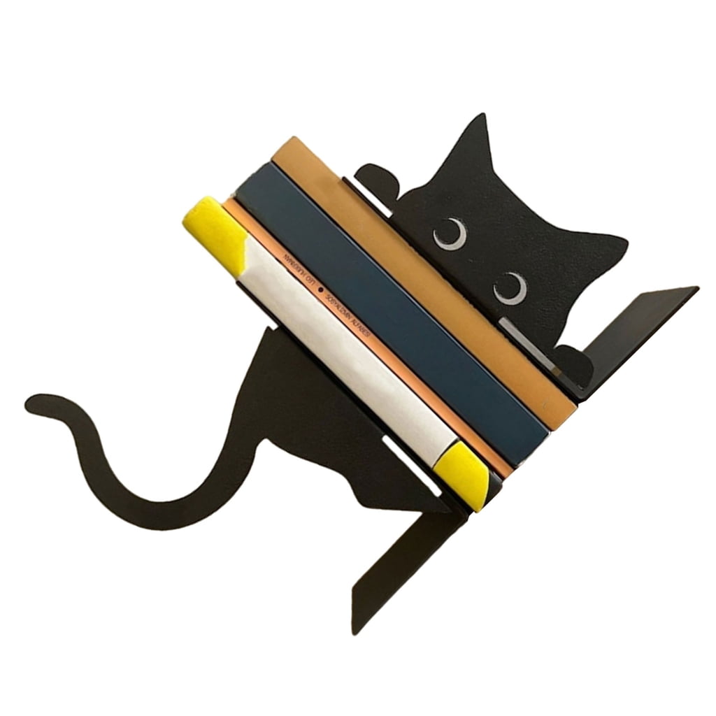 Handmade Cat Shaped Book Storage and Display Rack Exquisite Decorative ...