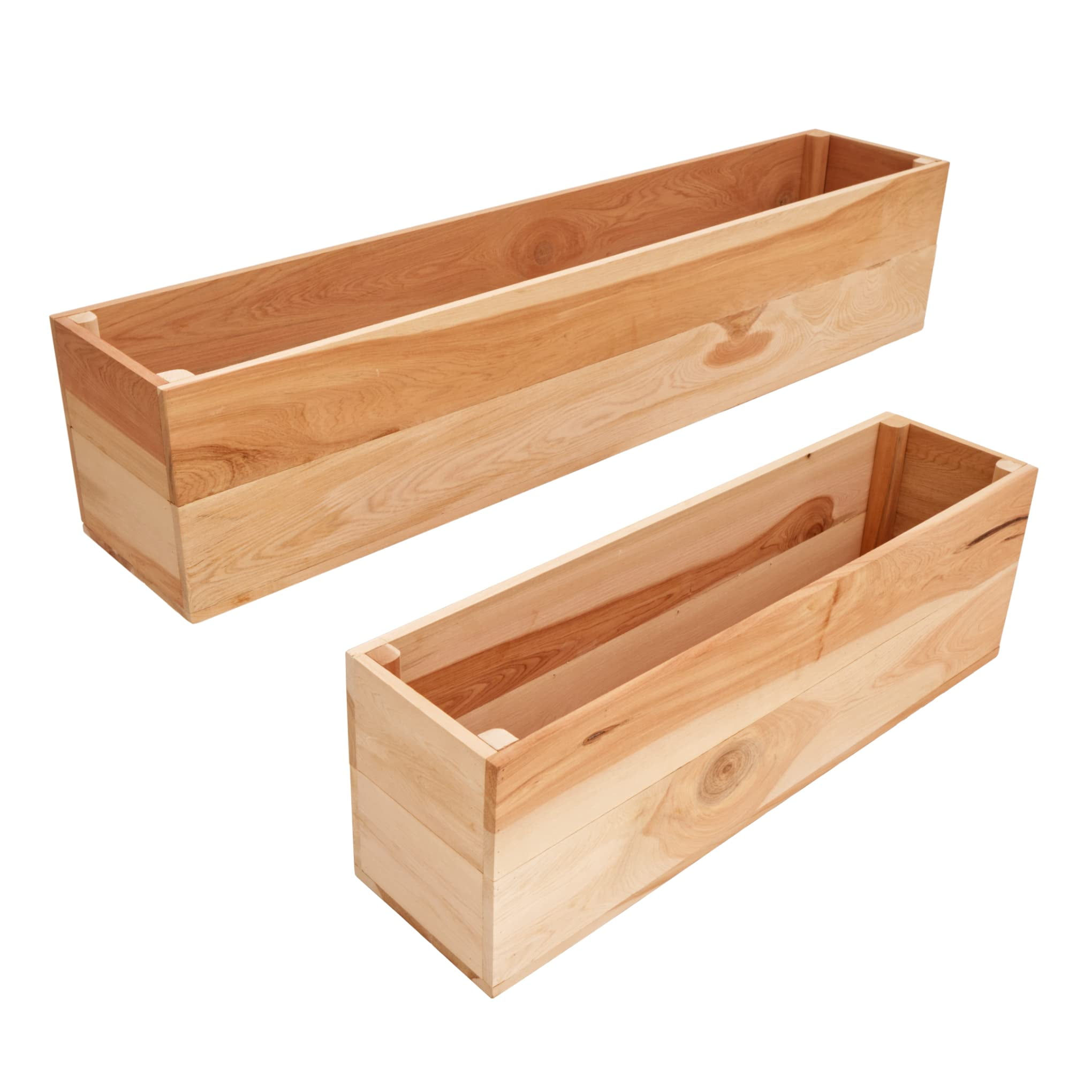 Handmade Cedar Wood Crates, Rustic Nesting Storage Boxes for Farmhouse ...