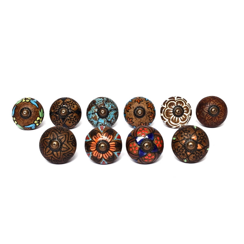 Handmade Ceramic Knobs – Unique, Hand-Painted Designs for Furniture ...
