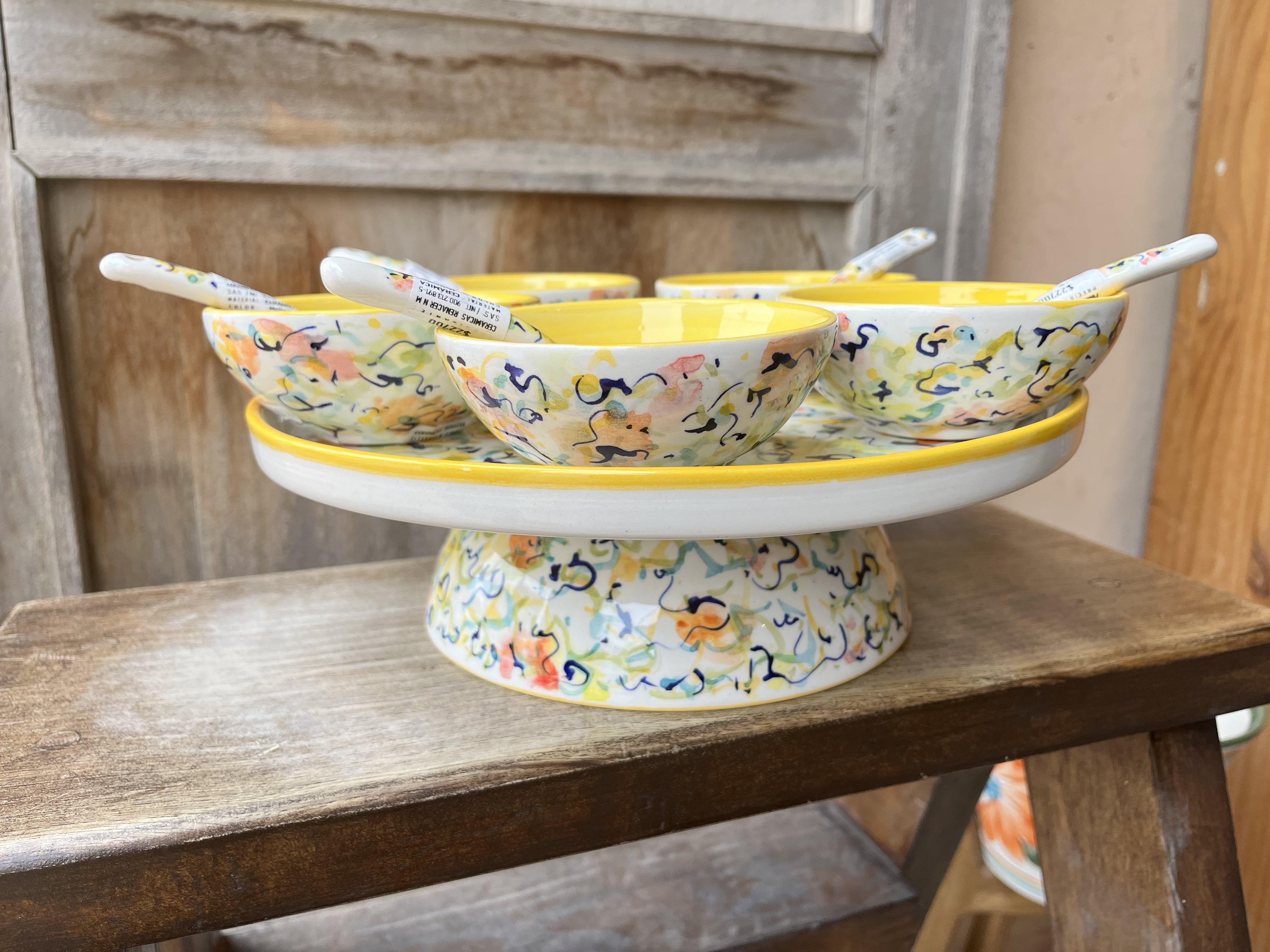 Rustic Pottery for Tapas, Nachos, and Snacks, Handmade Ceramic Serving ...