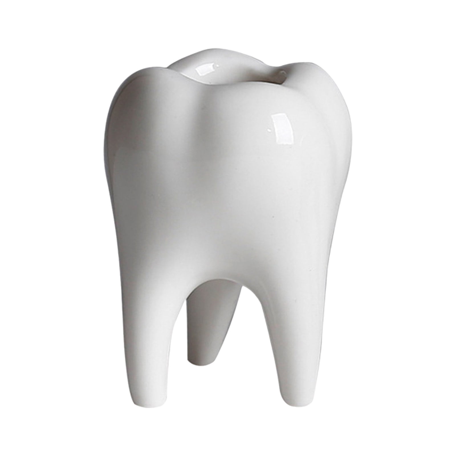 Handmade Ceramic Tooth Planter for Cactuses, Fleshy Plant Container ...