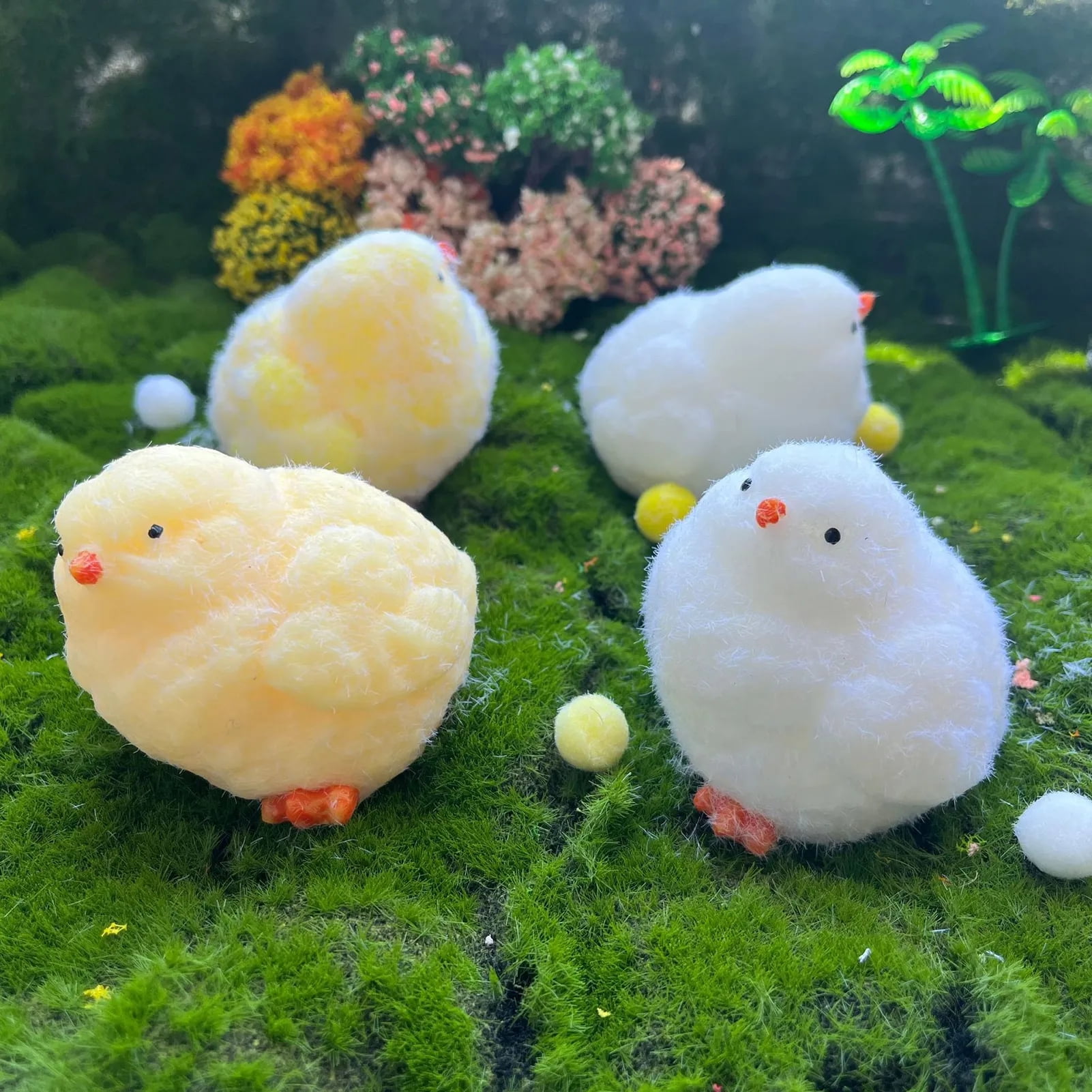 Handmade Chicky Shape Taba Squishy Toys, Ultra Soft Fuzzy Squishy Chick ...