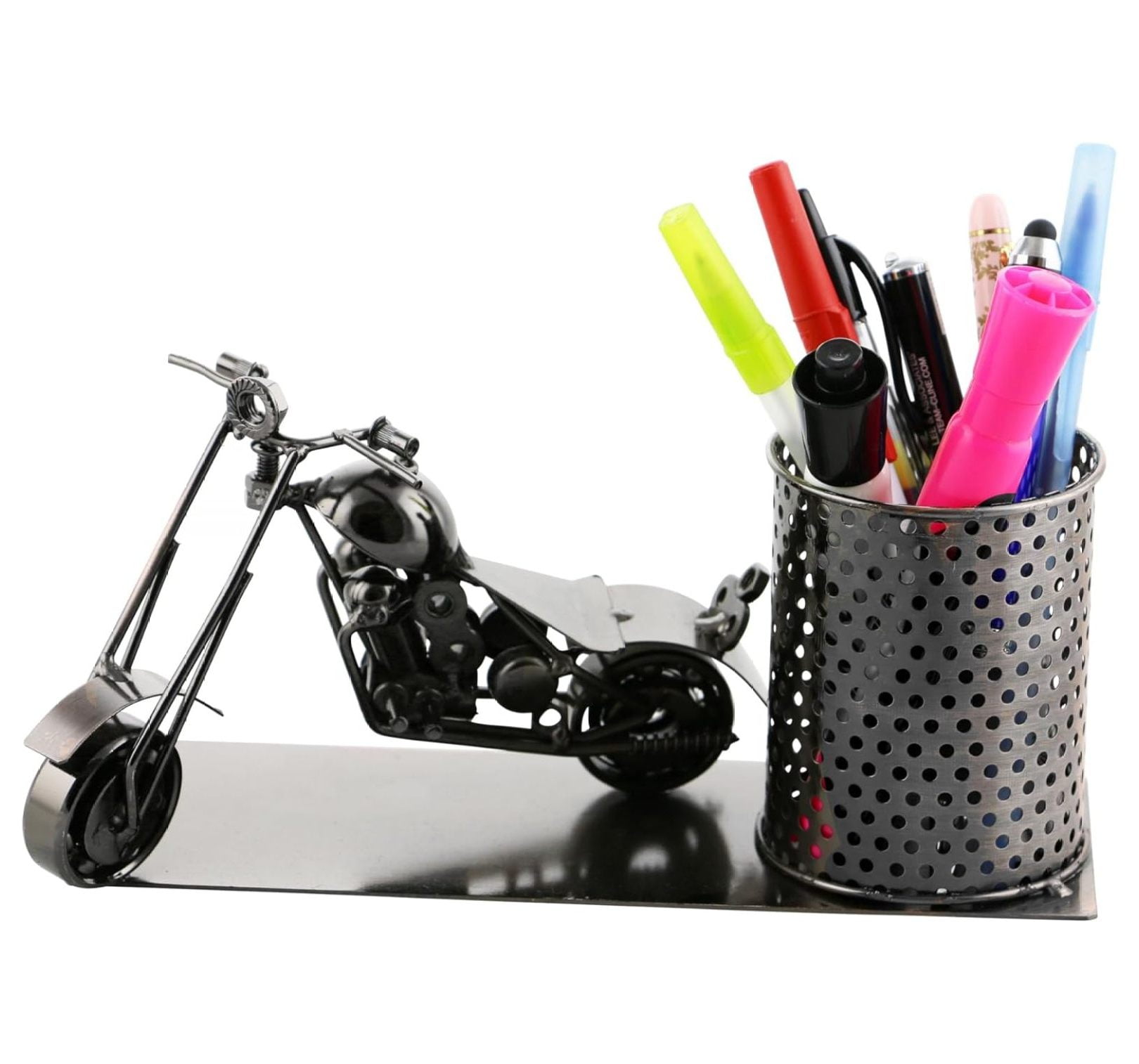Handmade Chopper Motorcycle Business Desk Organizer Metal - Walmart.com