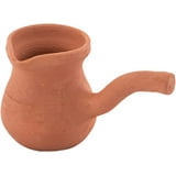 Handmade Clay Turkish Coffee Pot, Terracotta Coffee Maker, Earthen ...