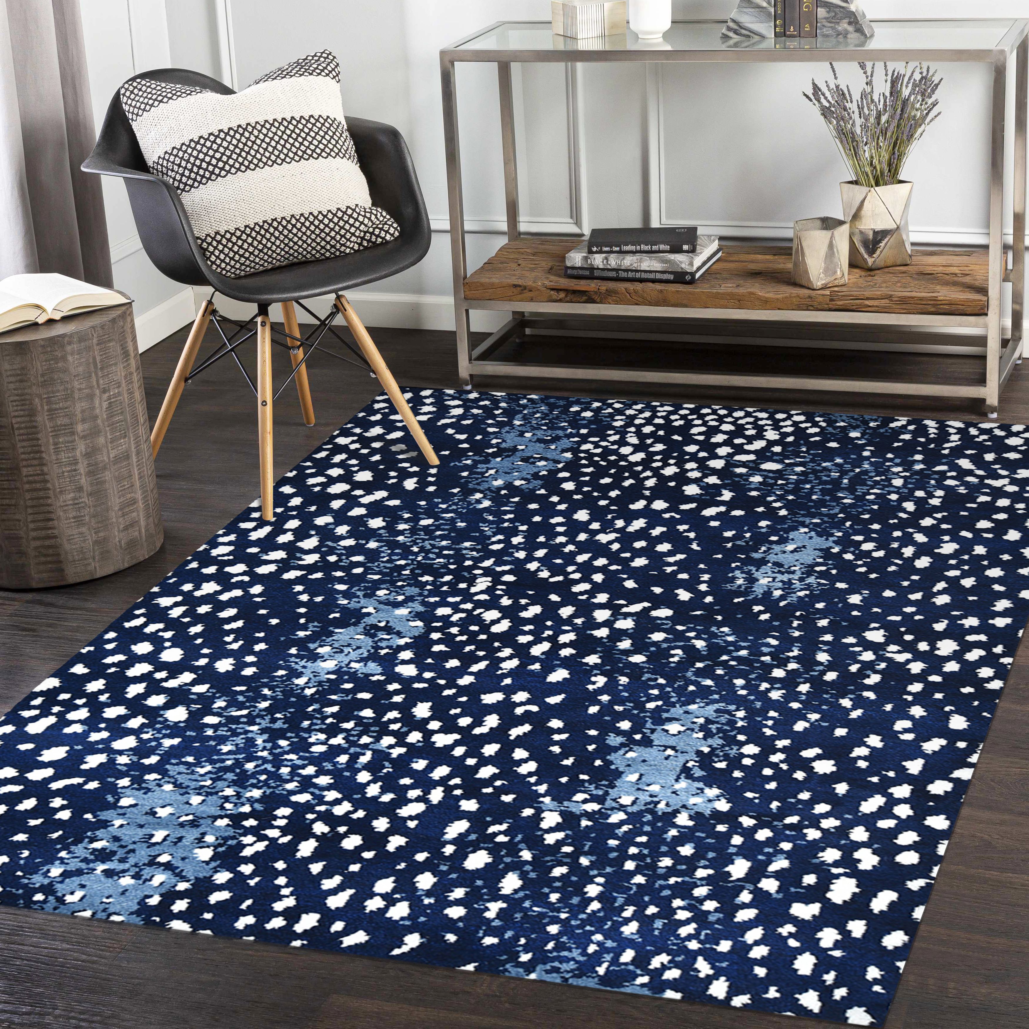 Mohawk Home Prismatic Flint Light Blue Transitional Ornamental Oriental ...