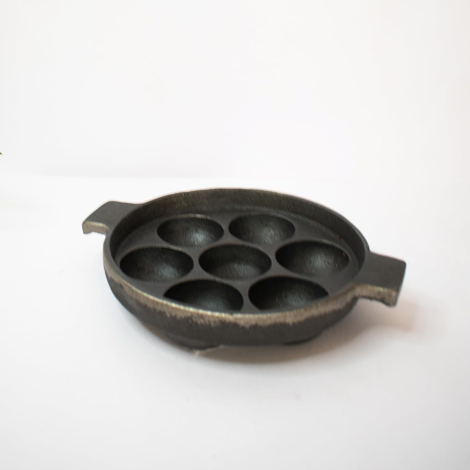 Handmade Cookware Cast Iron Kuzhipaniyaram| Appe Maker Or Paniyaram Pan ...