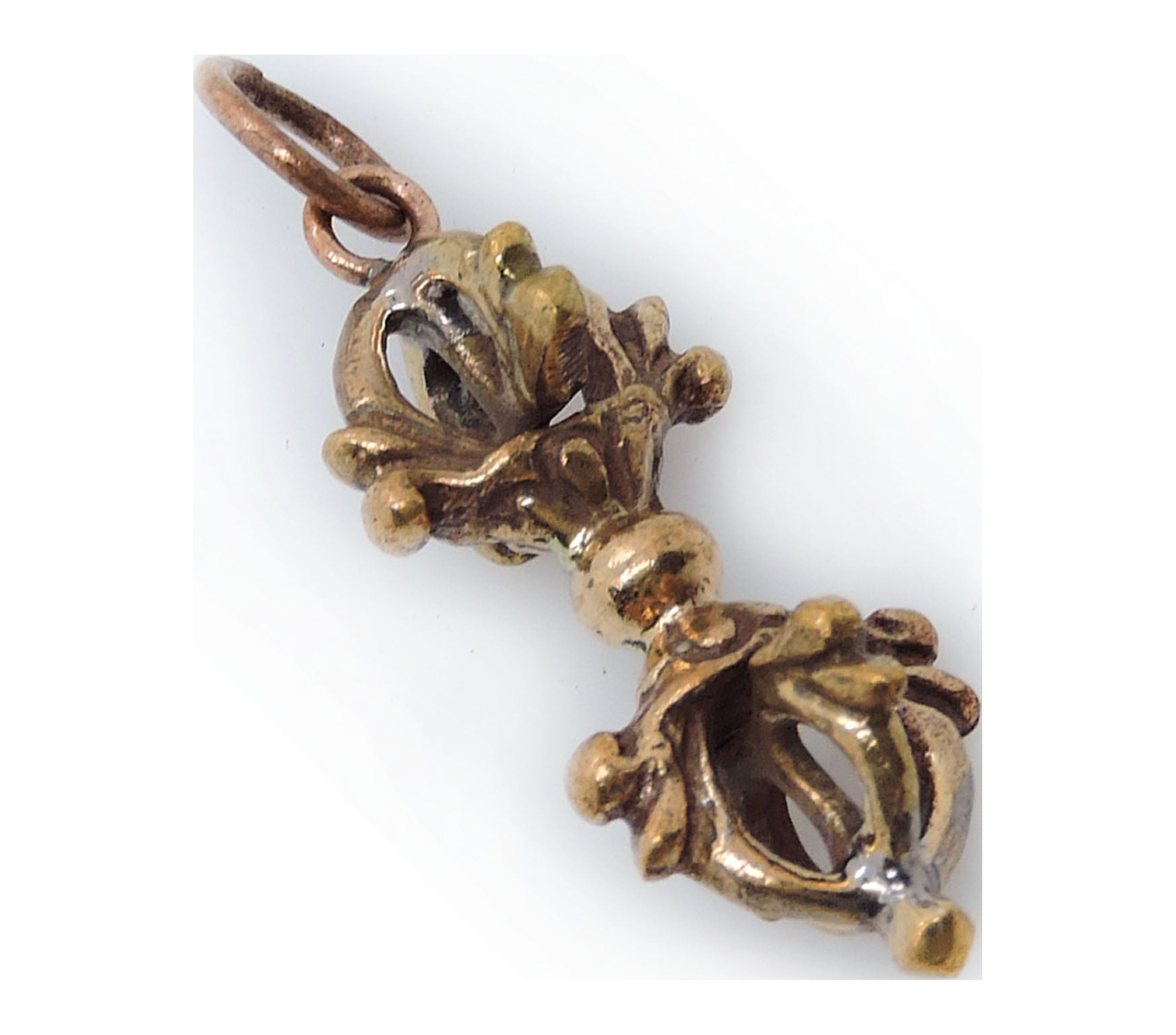 Handmade Copper Dorje Vajra Wisdom Pendant - Walmart.com