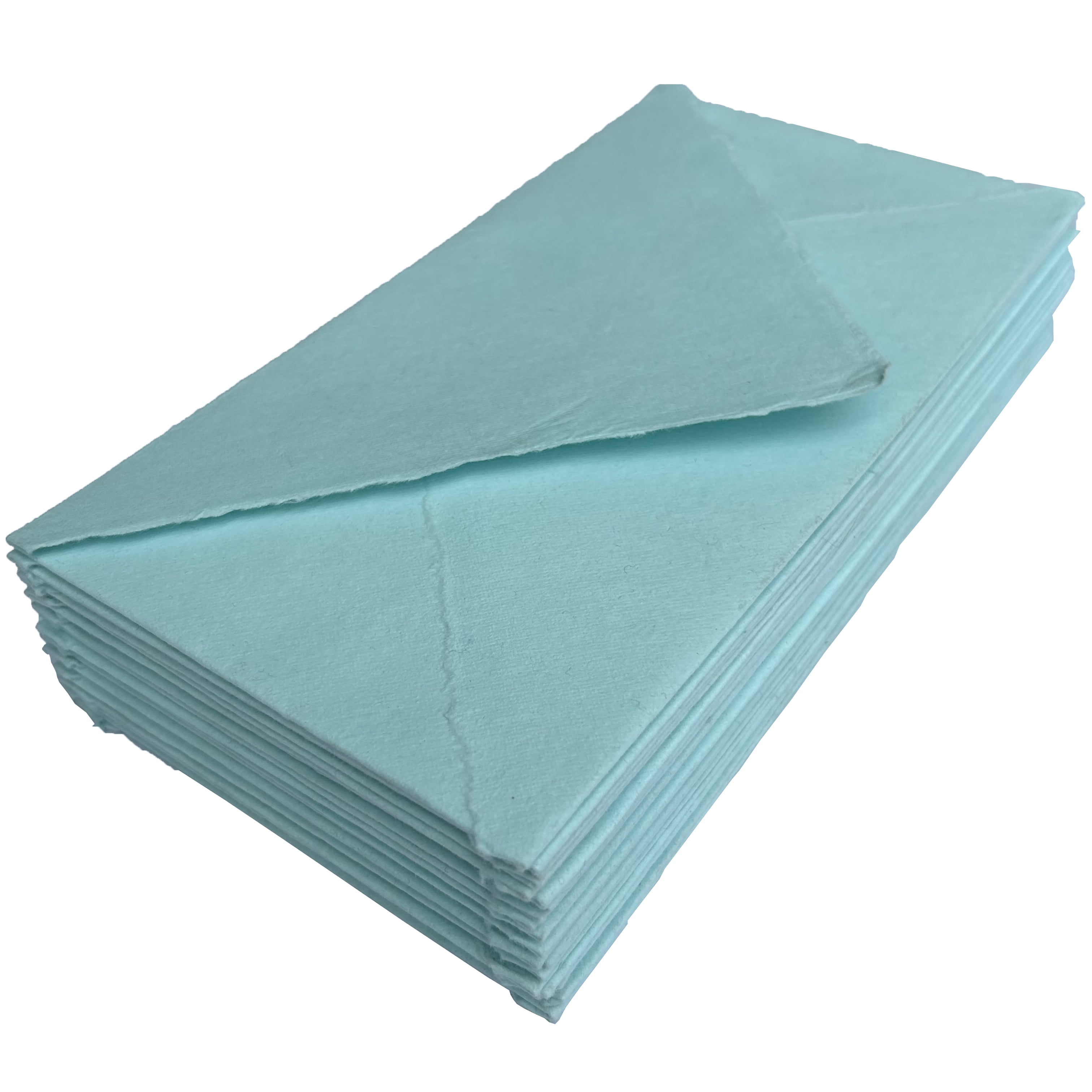 Handmade Cotton Rag Textured Paper Envelopes Deckle Edge-Thick 150 GSM ...