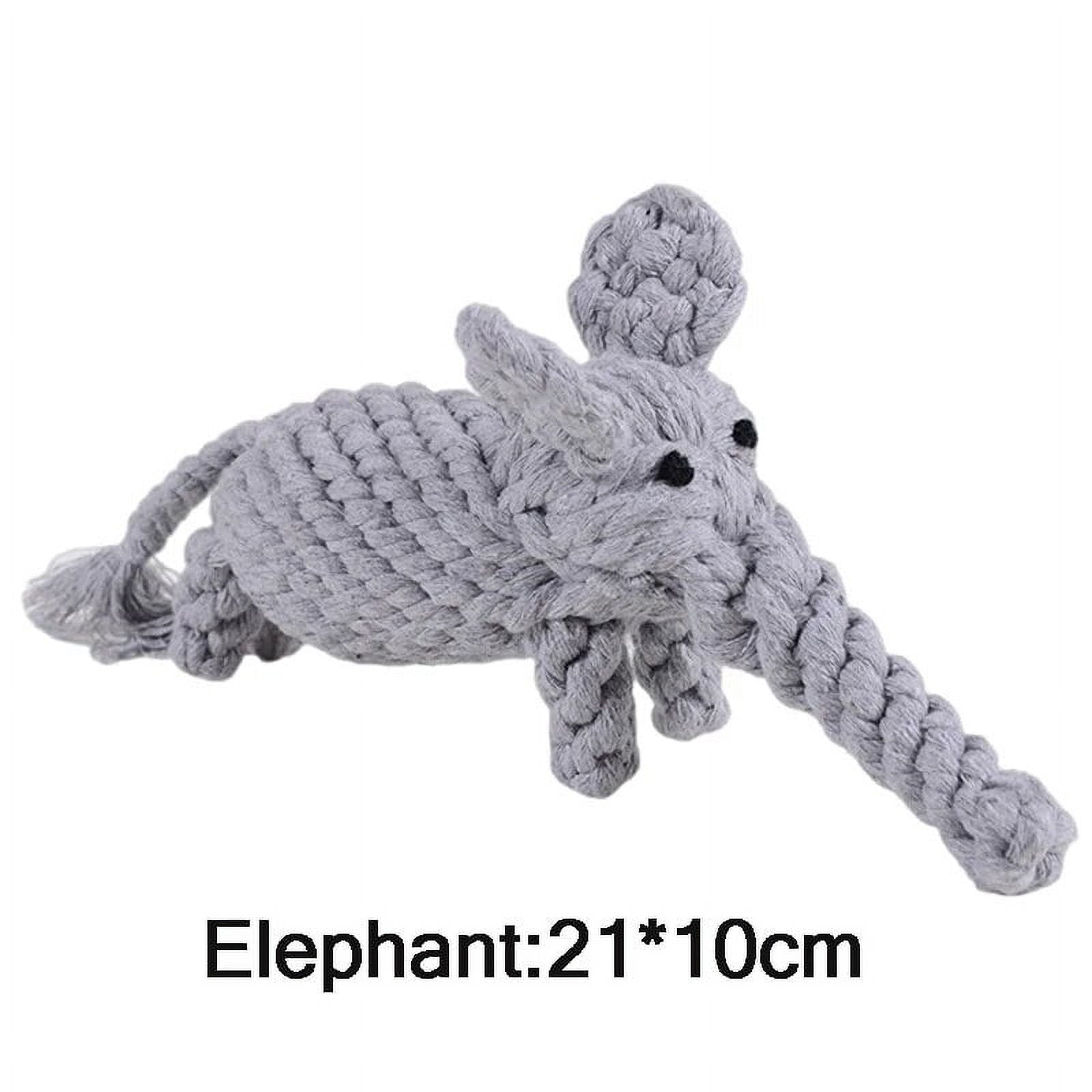 Handmade Cotton Rope Carrot Shape Toys For Dog Puppy Chew Toys For ...