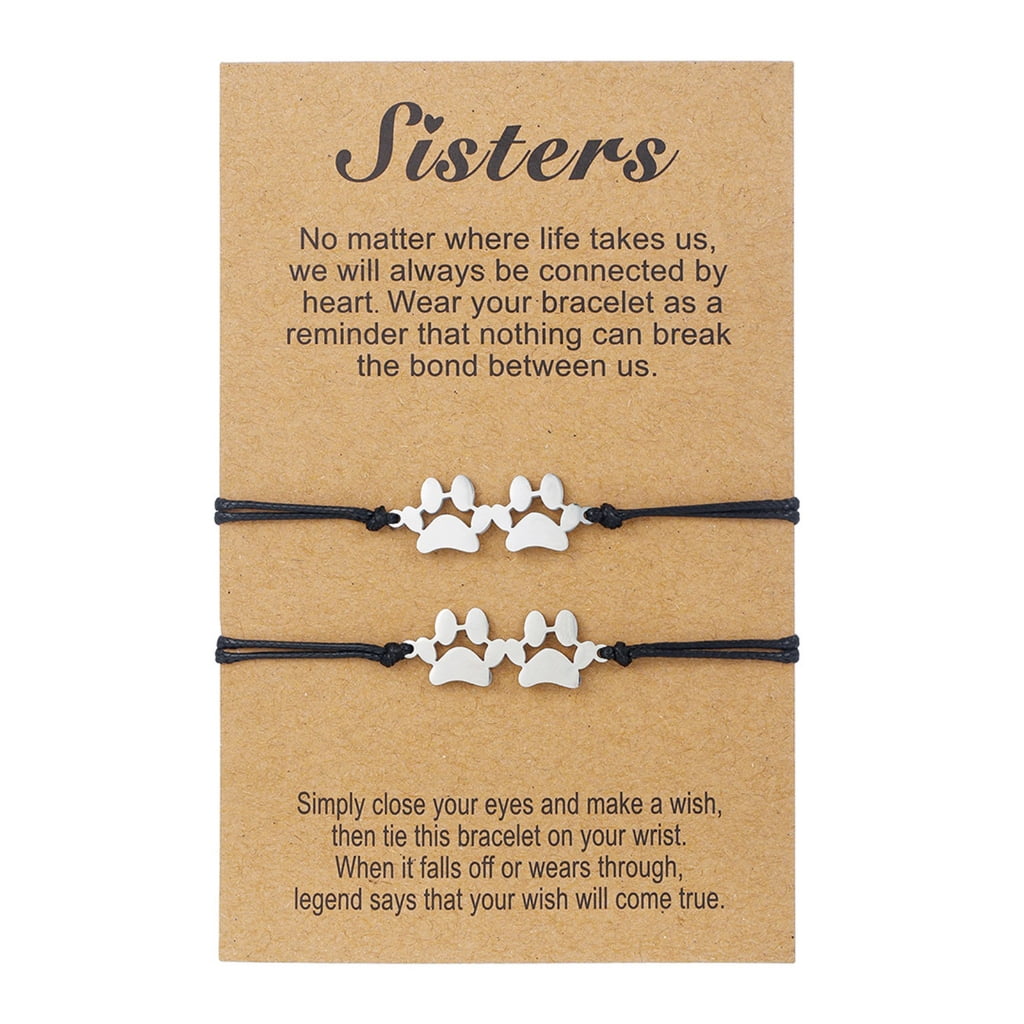 Handmade Couple Bracelets Friendship Bracelets Adjustable Anklets Rope ...