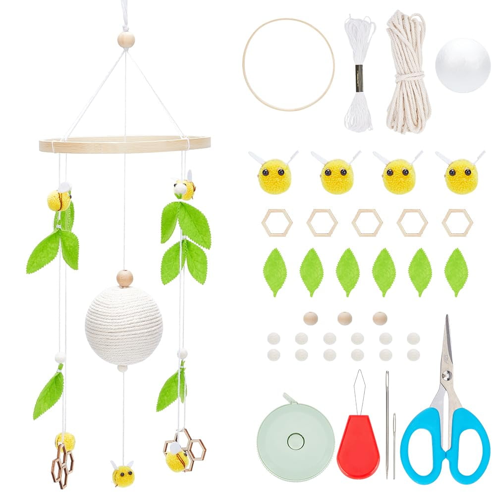 Handmade Crib Mobile Kit Baby Mobile Bumble Bee Design Mobile - Walmart.com