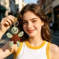Handmade Crochet Keychain Cute Octopus Turtle Clownfish Plush Charm ...