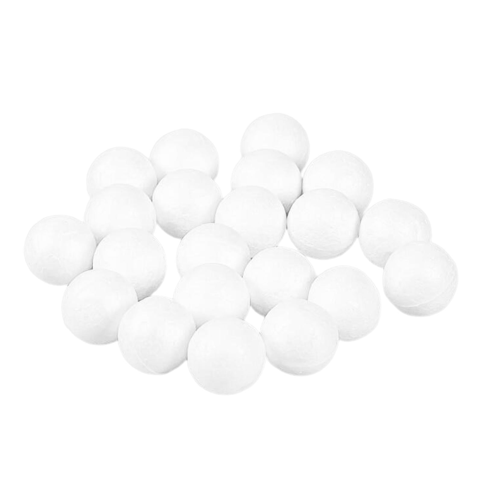 Handmade DIY Ball DIY Solid Polystyrene Foam Balls Smooth Art Decoration Round Spheres Balls ...