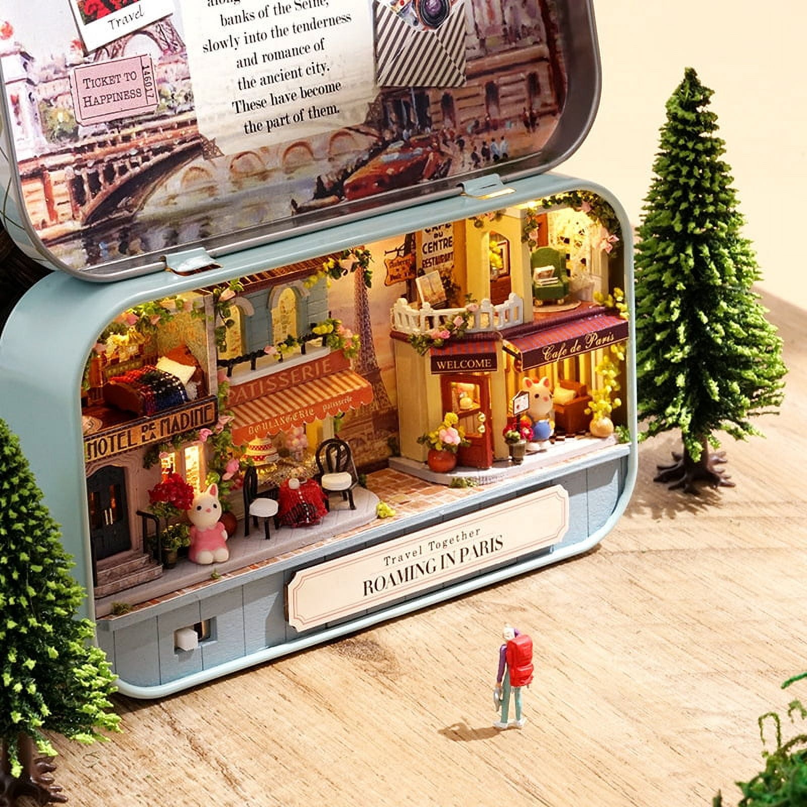 Handmade DIY Micro Box Theater Mini Model Small Toy Boutique Birthday ...