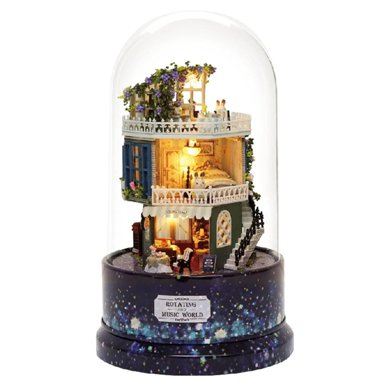 Handmade DIY Production Creative Rotational Music Box Music Box ...