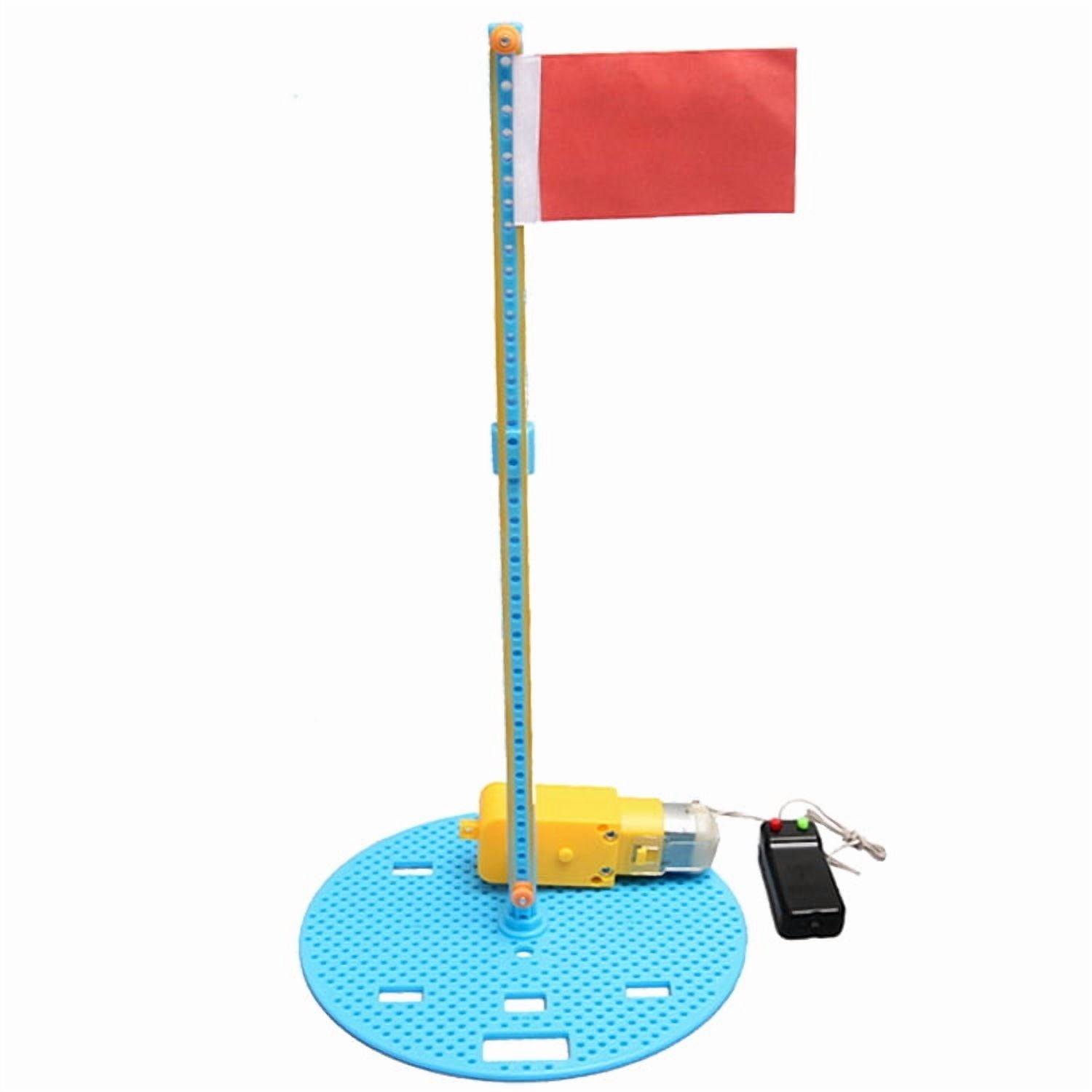Handmade DIY tech mini-projects and small toys,Electric flag-raising ...