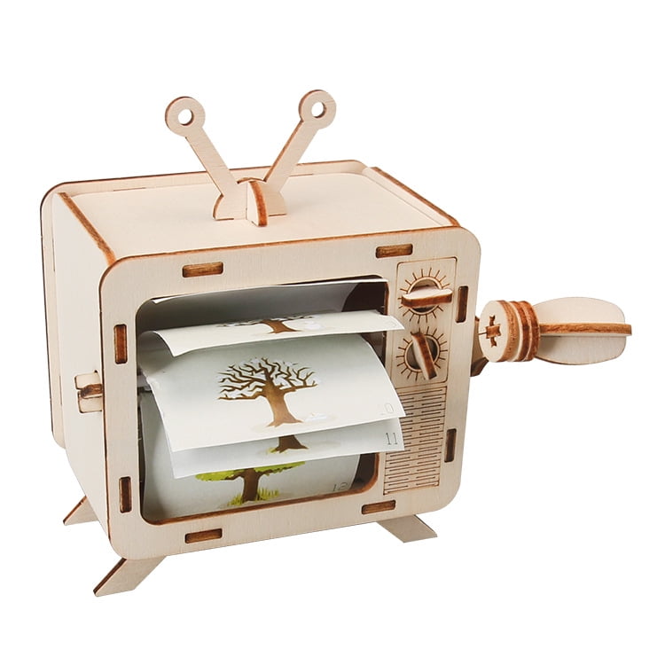 Handmade DIY tech mini-projects and small toys,Hand-cranked animation ...