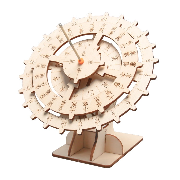 Handmade DIY tech mini-projects and small toys,Model mechanical sundial ...