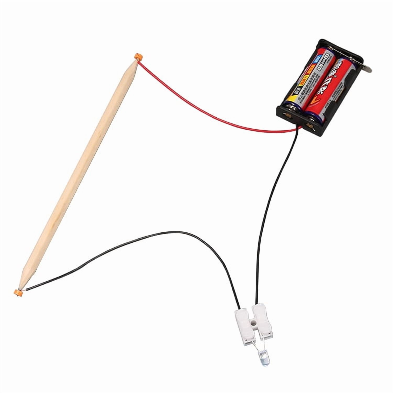 Handmade DIY tech mini-projects and small toys,Pencil conducts ...