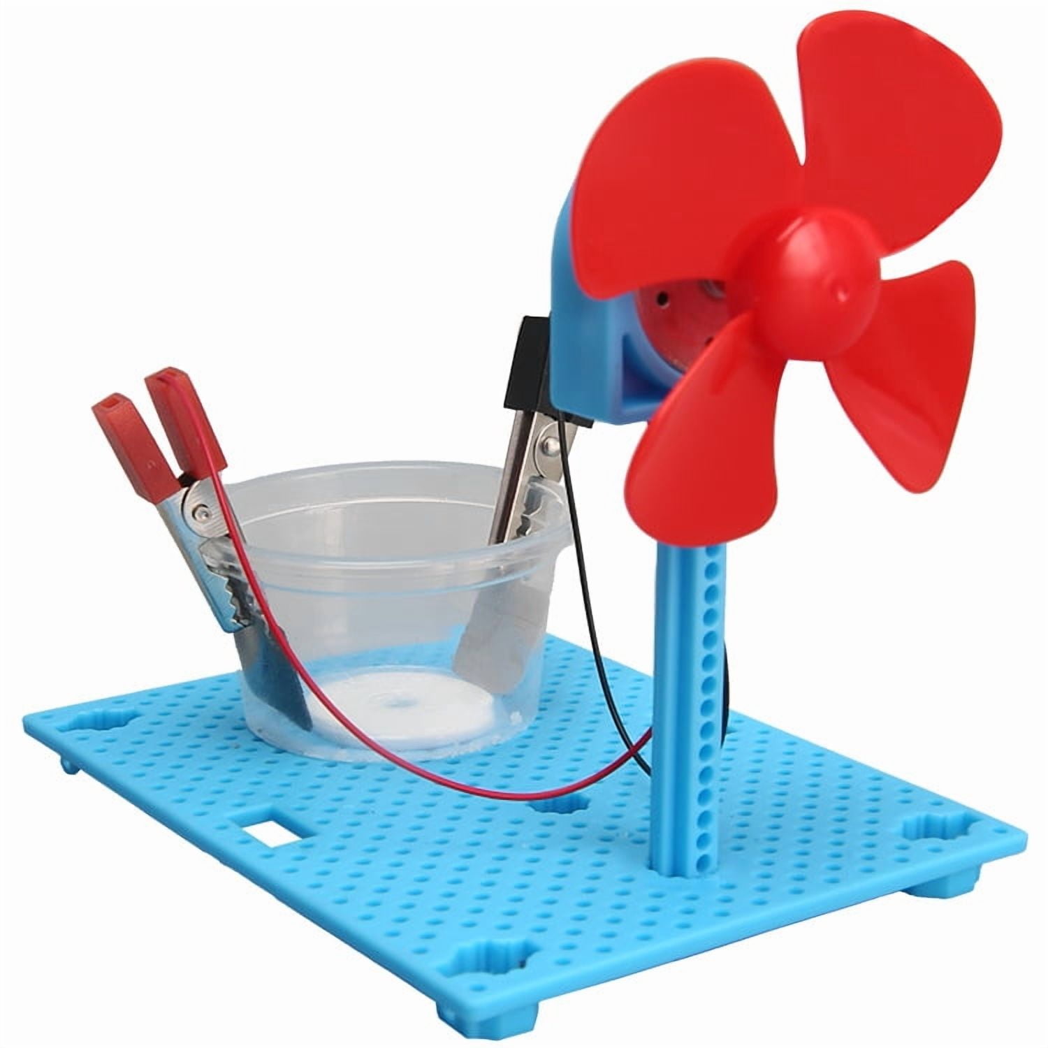 Handmade DIY tech mini-projects and small toys,Saltwater-powered fan ...