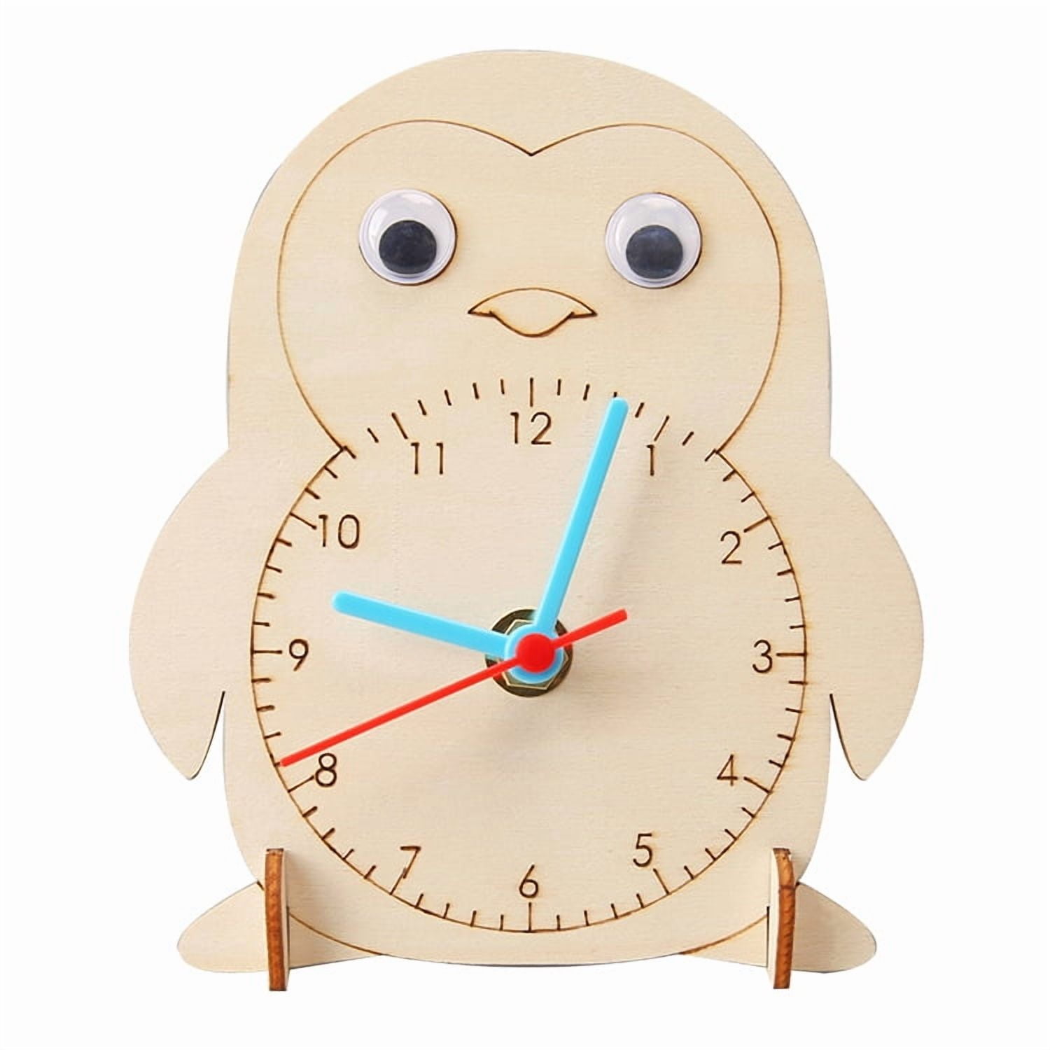 Handmade DIY tech mini-projects and small toys,Self-made wooden penguin ...