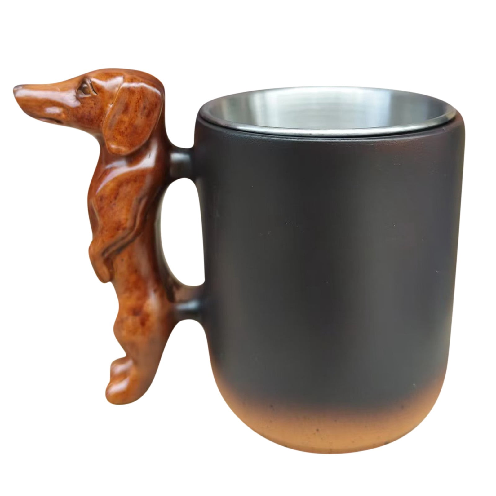 Handmade Dachshund Mug, Creative 3d Animal Resin Coffee Cup With Dog ...