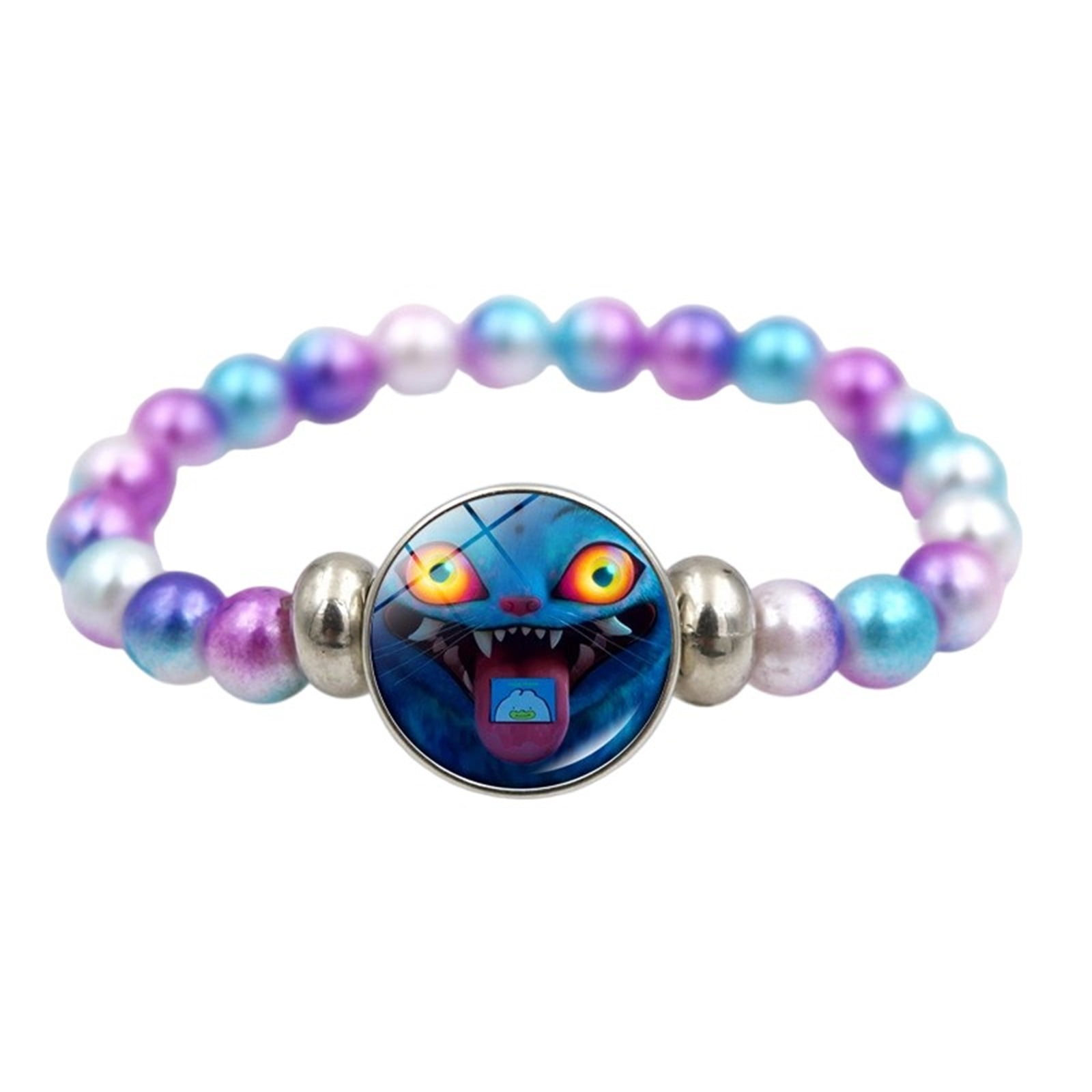 Handmade Demon Hunter Bracelet for Girls Featuring A Central Themed ...