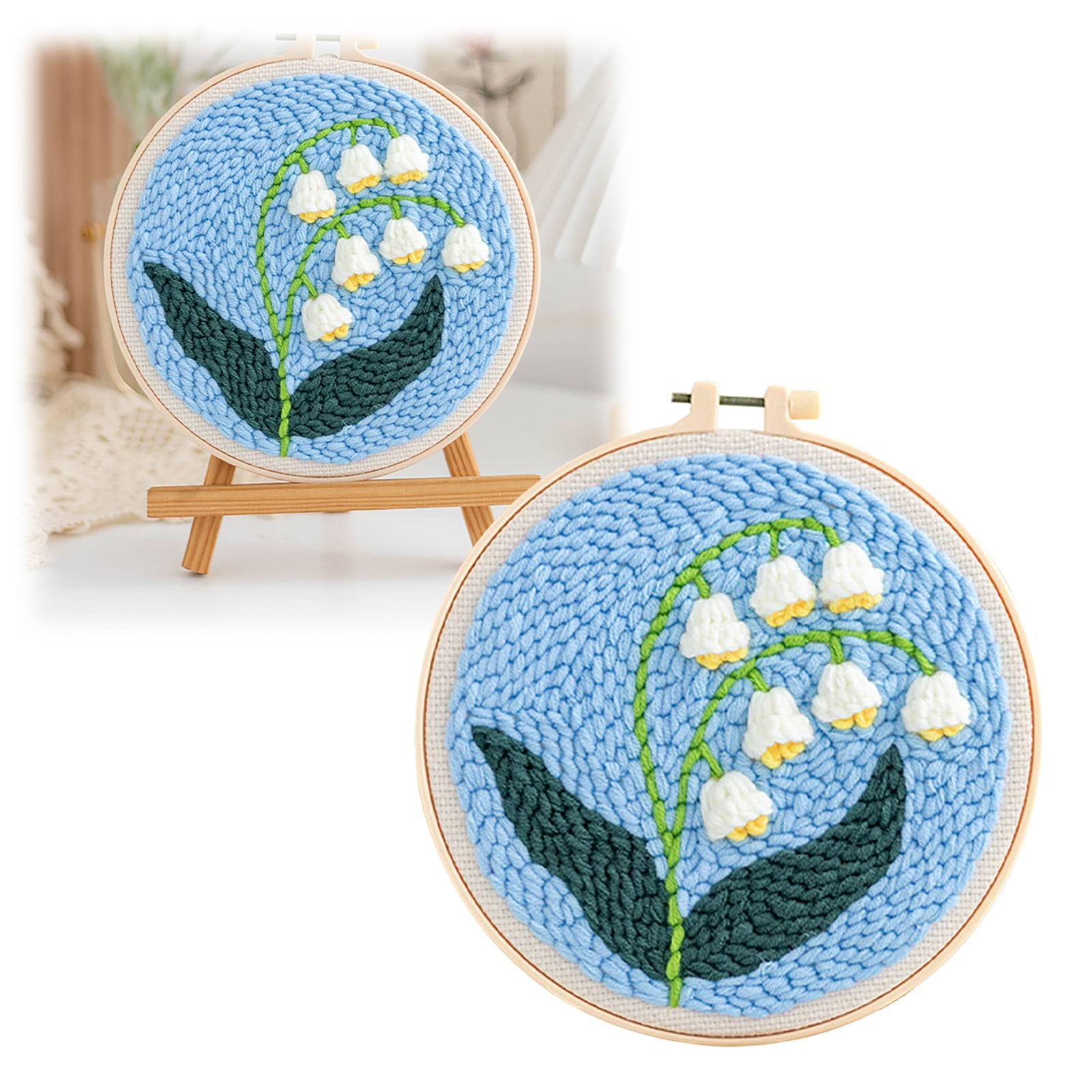 Handmade Diy Russian Yarn Poking Embroidery Material Package -1 - Diy ...