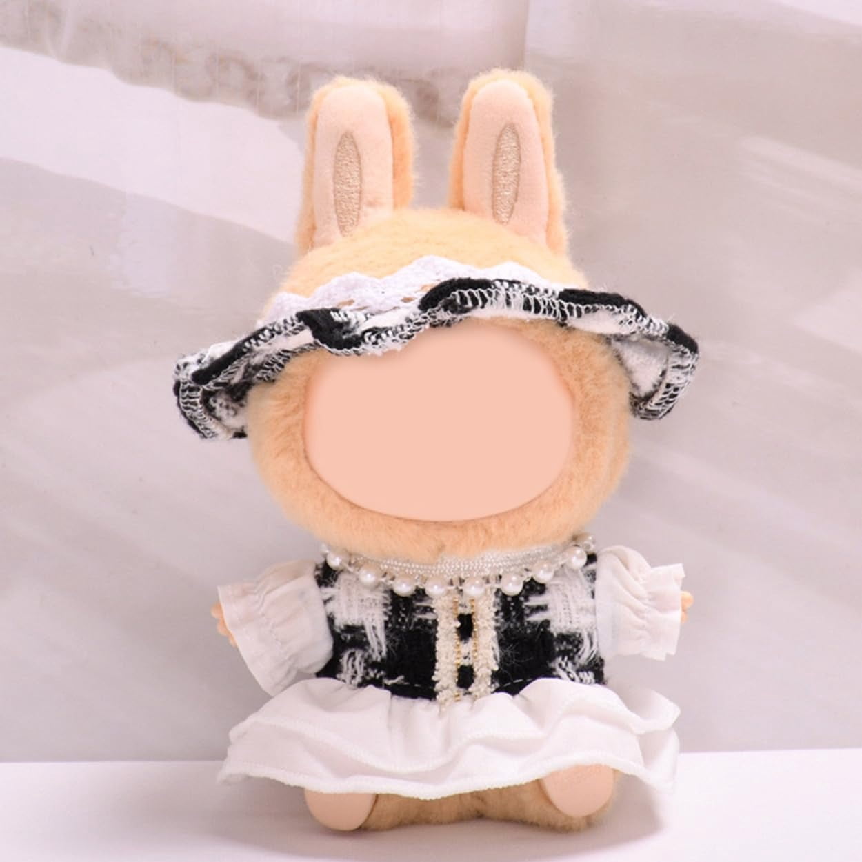Handmade Doll Clothes for Labubu – Crochet Dress and Accessories Outfit ...