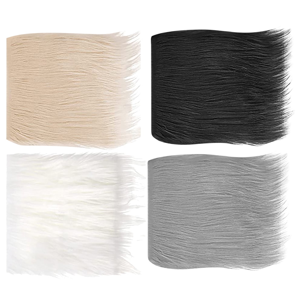 Handmade Doll Fur Artificial Fluffy Foam Bears for Craft 4 Pcs Crafts ...