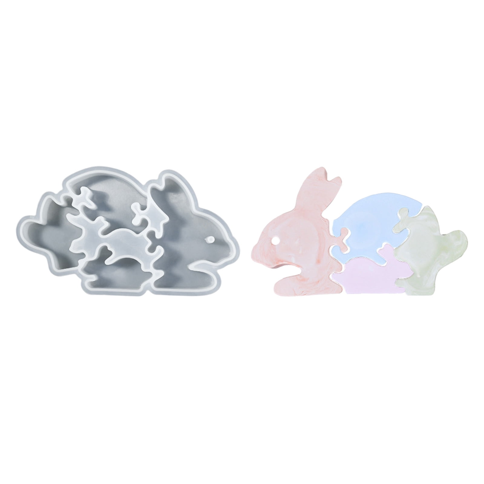 Handmade Easter Rabbits Silicone Mold for Creating Handmade Crafts ...